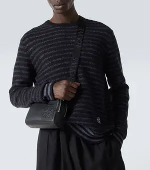 Loewe Anagram Mini Leather Crossbody Bag