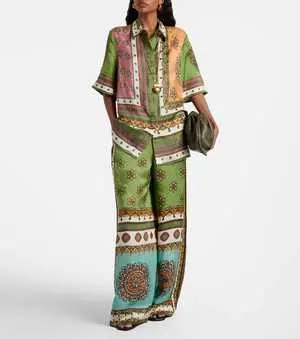 ALEMAIS Contina Jacquard Shirt - Multicoloured