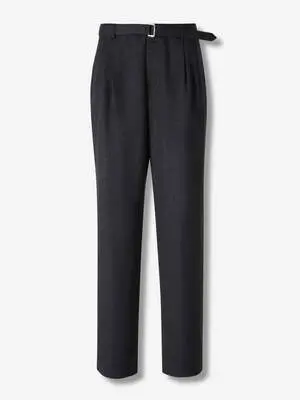 Canali Dress Pants With Belt - Black
