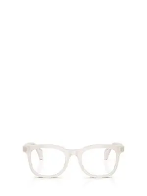 Moncler Eyeglasses - Opal Shiny Milky Snow