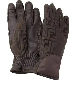 Fendi Gloves - Brown