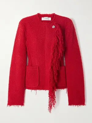 Women's Wool Fringe Jackets