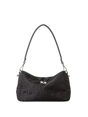 Fendi Medium Squared Ff Bag - Black