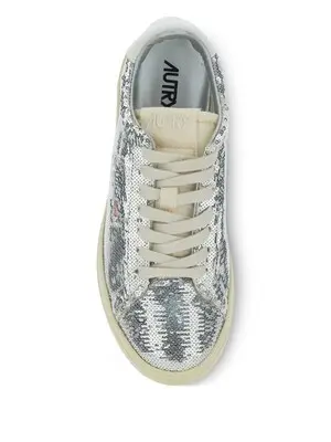 AUTRY Flash Sneakers - Silver