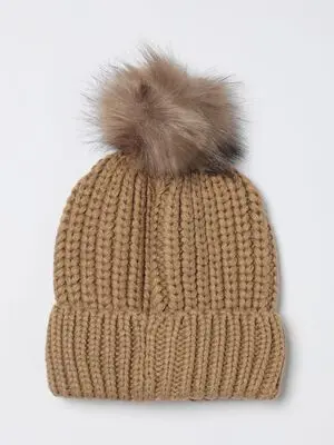 Barbour Ribbed Beanie - Camel