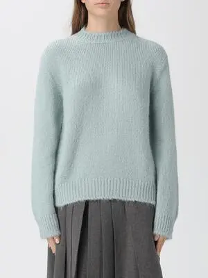 JIL SANDER Ribbed Knit Pullover - Blue