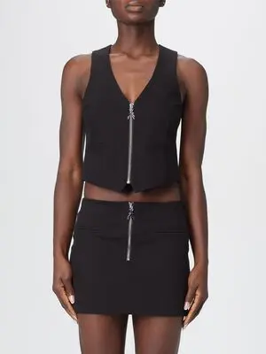 Patrizia Pepe Sleeveless Zip-up Waistcoat
