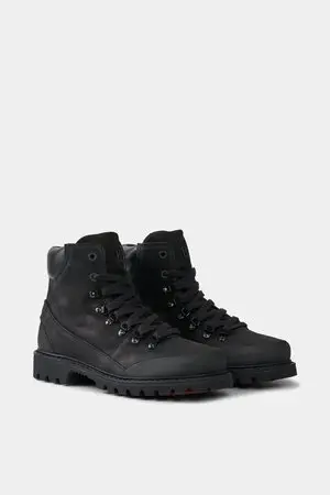 Bogner Mid Boots Helsinki With Spikes - Black