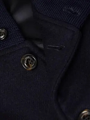 VALSTAR Virgin Wool Bomber Jacket