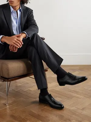 George Cleverley Michael Leather Oxford Shoes