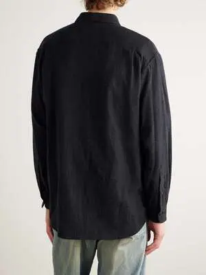 A.PRESSE Wool Shirt - Charcoal