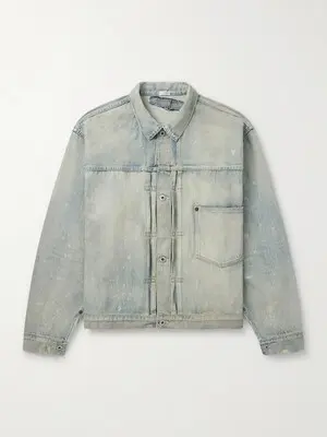 Acid Washed Jean Jackets For Men