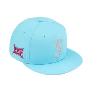 Supreme Swarovski S Logo New Era - Blue