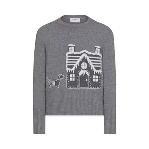 Thom Browne Holiday Scenery Crew Neck Pullover