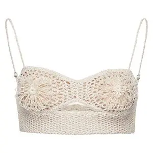 Magda Butrym Top Bra 'cream