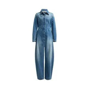 Alaïa Round Jumpsuit - Blue