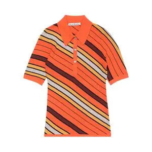 Acne Studios Wool Polo Knit - Multicolor