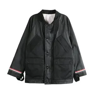 Thom Browne Cropped Shawl Collar Field Jacket