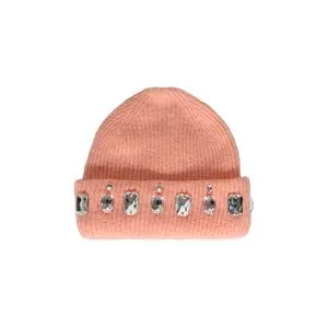 MELROSE HIGH Crown Of Cairo Beanie - Pink