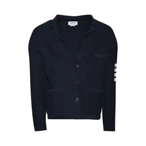 Thom Browne Textured Stitch Cardigan Jacket