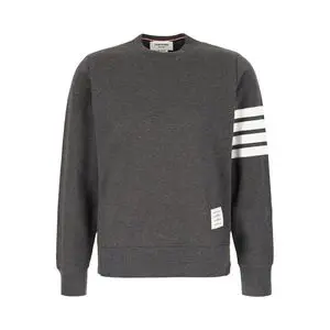Thom Browne Classic Loopback Sweatshirt - Grey