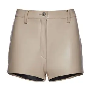 Magda Butrym Leather Shorts