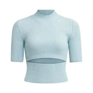 Alaïa Slit Crop Top