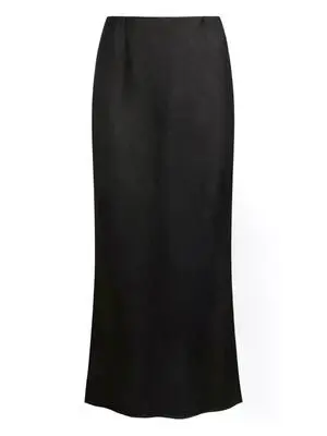 12 STOREEZ Linen Maxi Skirt