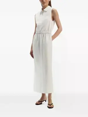 12 STOREEZ Drawstring-waist Linen Skirt