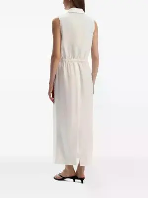 12 STOREEZ Drawstring-waist Linen Skirt