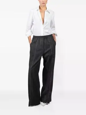 Isabel Benenato Pinstriped Trousers