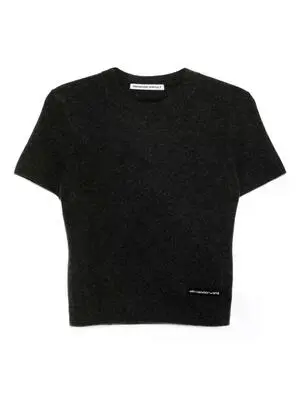 Alexander Wang Logo-patch Top