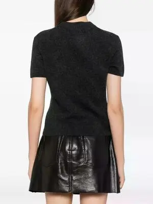 Alexander Wang Logo-patch Top