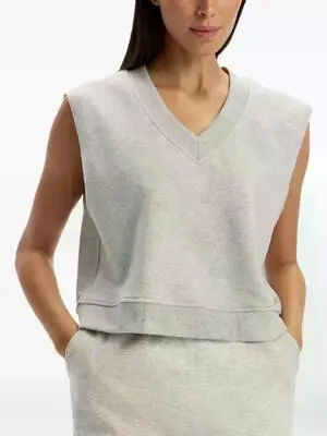 12 STOREEZ V-neck Cotton-blend Vest