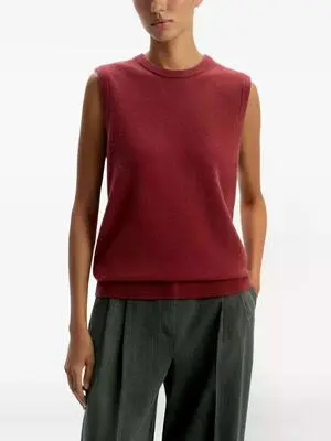 12 STOREEZ Sleeveless Cashmere Top