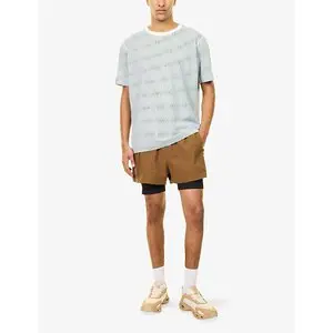 Loewe X On Active Woven T-shirt - Beige/blue