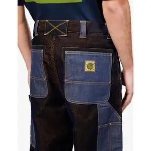 Carhartt Work In Progress X Nicholas Daley Og Double Knee Denim Trousers - Nd Dark Navy Mustard