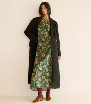 DÔEN Wilhelmina Bouclé Tweed Coat