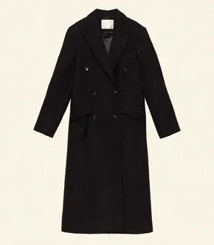 DÔEN Wilhelmina Bouclé Tweed Coat