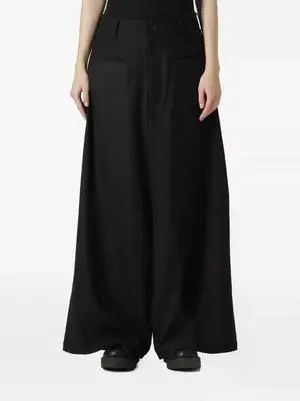 Yohji Yamamoto Belt-loops Trousers
