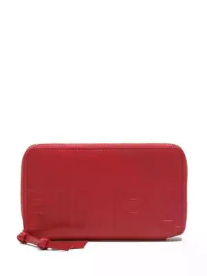 Bimba Y Lola Medium Logo-detail Wallet - Red