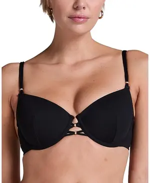 Hunkemoller Holbox Bikini Top - Black
