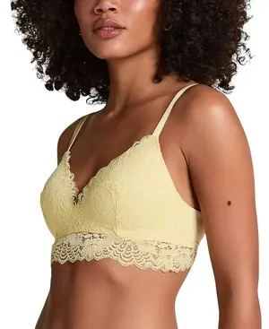 Hunkemoller Andrea Padded Non-wired Bra - French Vanilla
