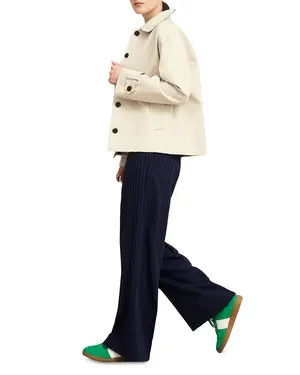 HOBBS LONDON Hadley Pinstripe Trousers