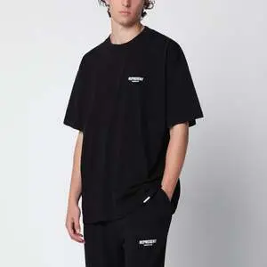 REPRESENT Cotton T-shirt With Logo - Black