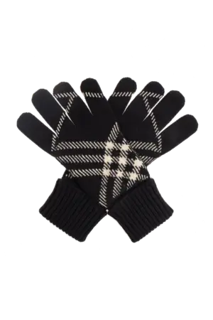 Burberry Cashmere Gloves - Black