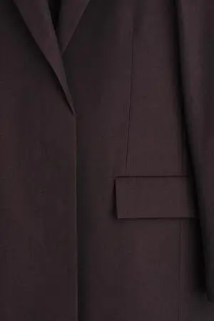 Cos Tailored Cotton Long Coat
