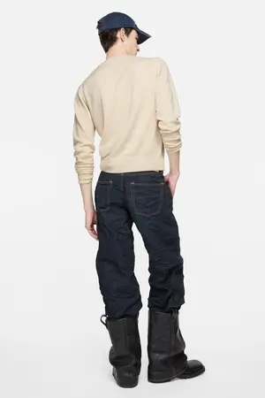 Acne Studios Crewneck Jumper Yak Wool - Oatmeal Melange