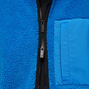 JORDAN Flight High Pile Shearling Jacket - Blue