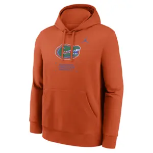 JORDAN Florida Club Basketball 2-hit College Pullover Hoodie - Orange
